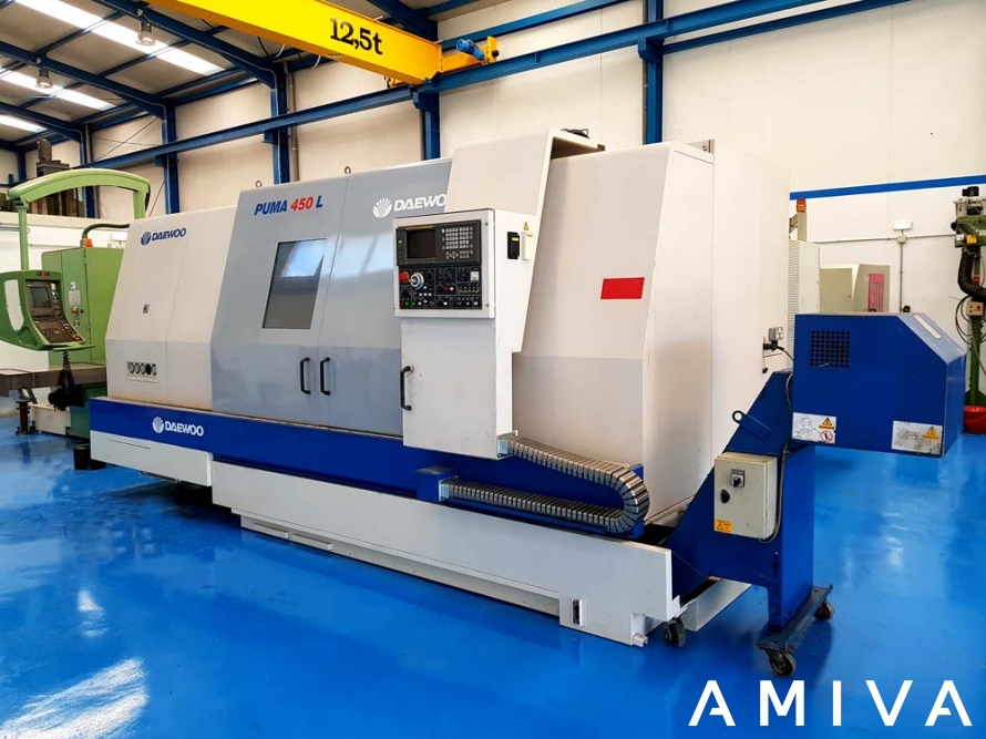AMIVA | DAEWOO PUMA 450B lathe Metal cutting machinery